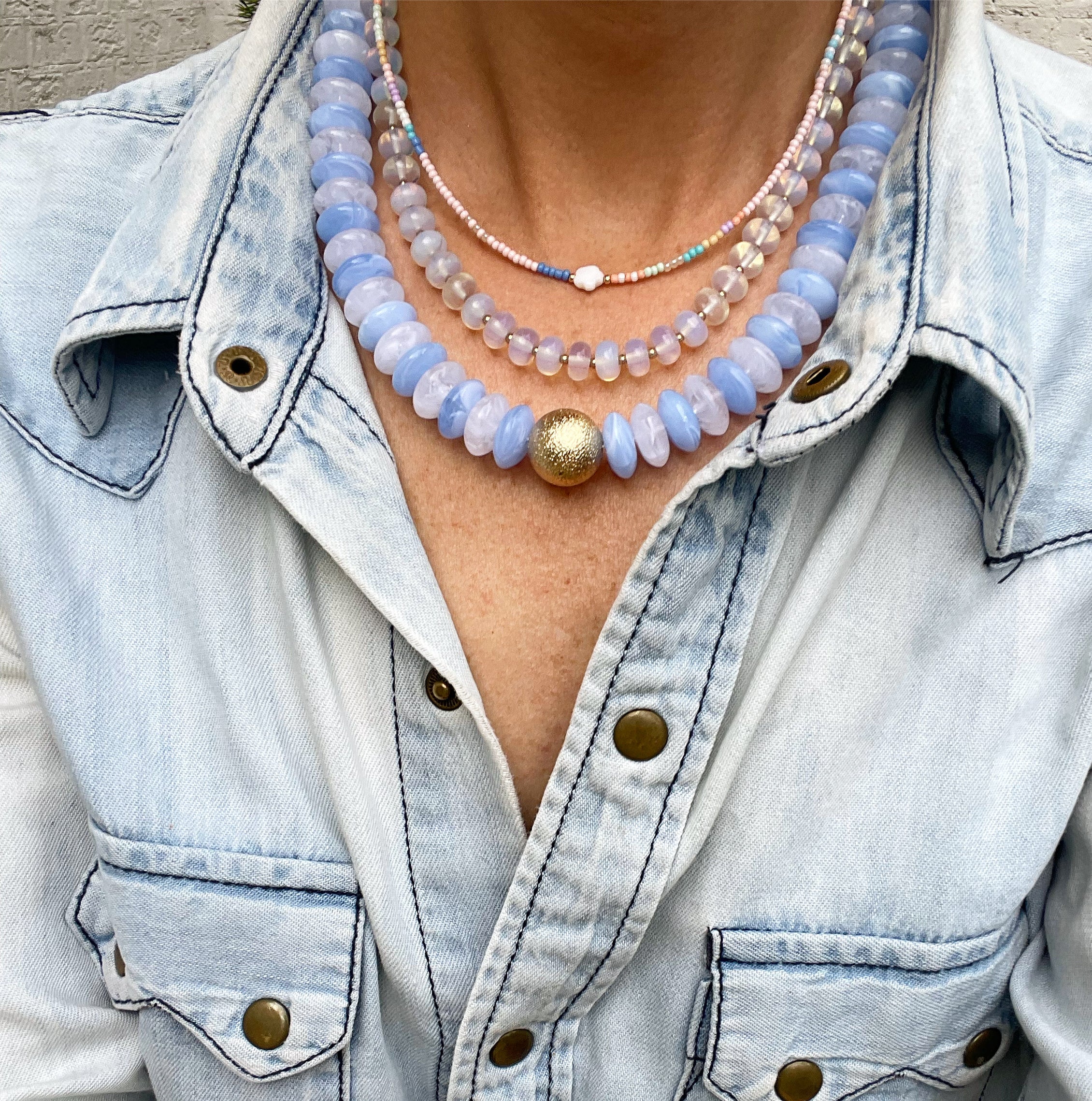 Coco Necklace | Resin Necklace – Erin McDermott Jewelry