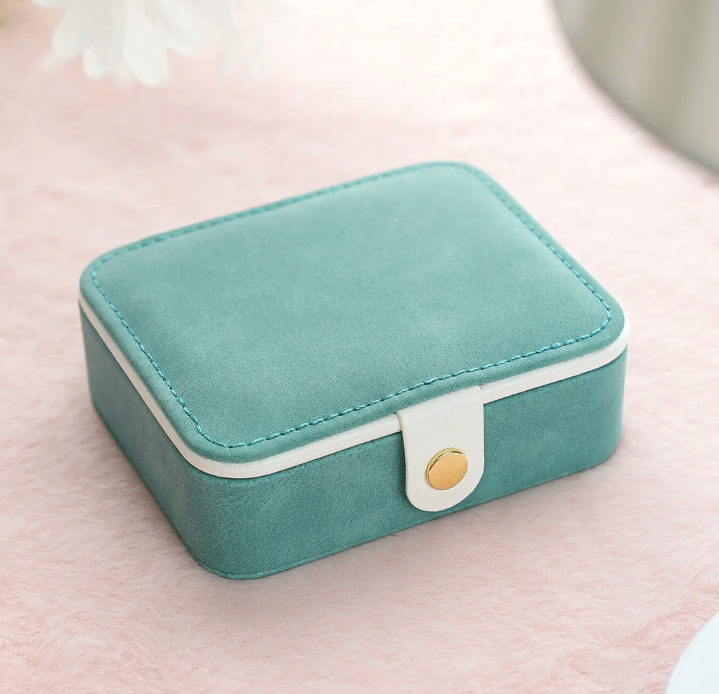 Blue Peacock Suede Jewelry Box – Erin McDermott Jewelry